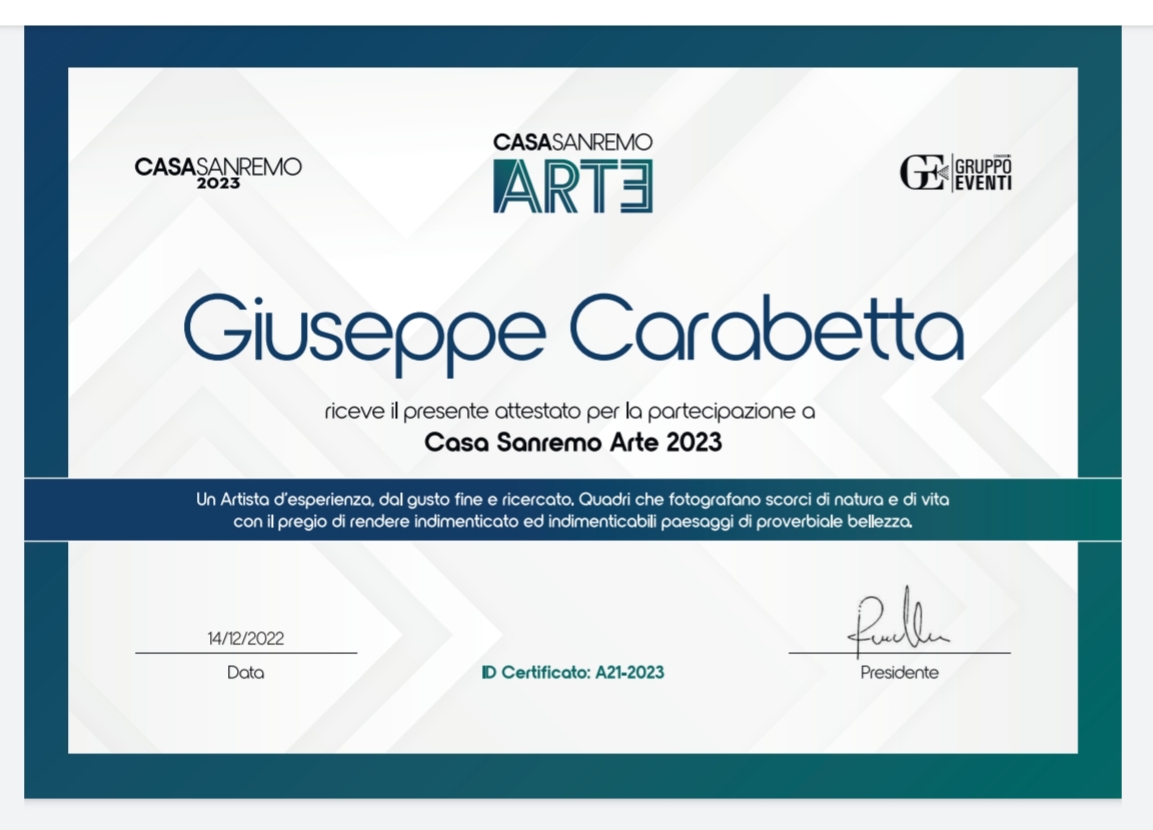 attestato carabetta — Gazzetta di Salerno, il quotidiano on line di Salerno
