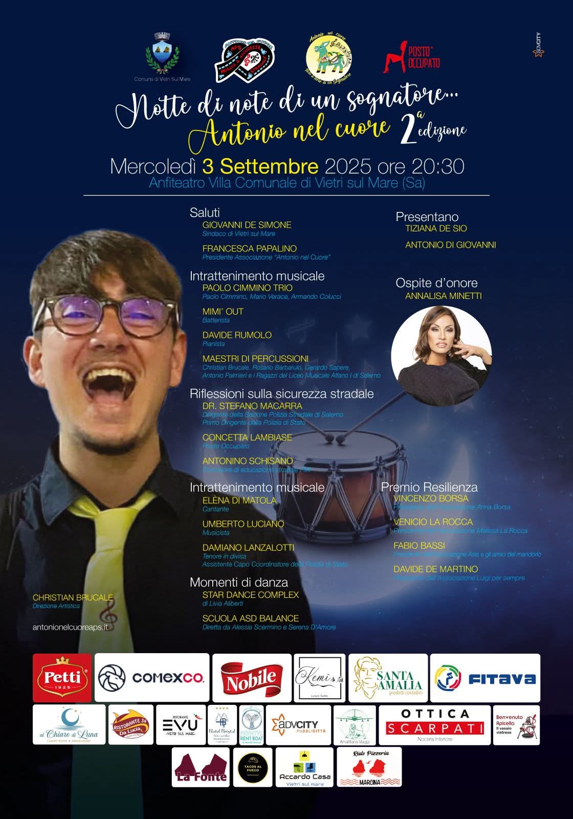 Locandina Notte di Note — Gazzetta di Salerno, il quotidiano on line di Salerno